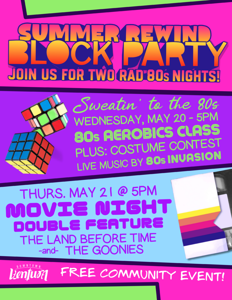 Summer Rewind Block Parties » Downtown Ventura